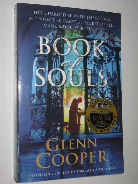 Book of Souls by Glenn Cooper Large PB 9780099547785 Arrow | eBay Australia