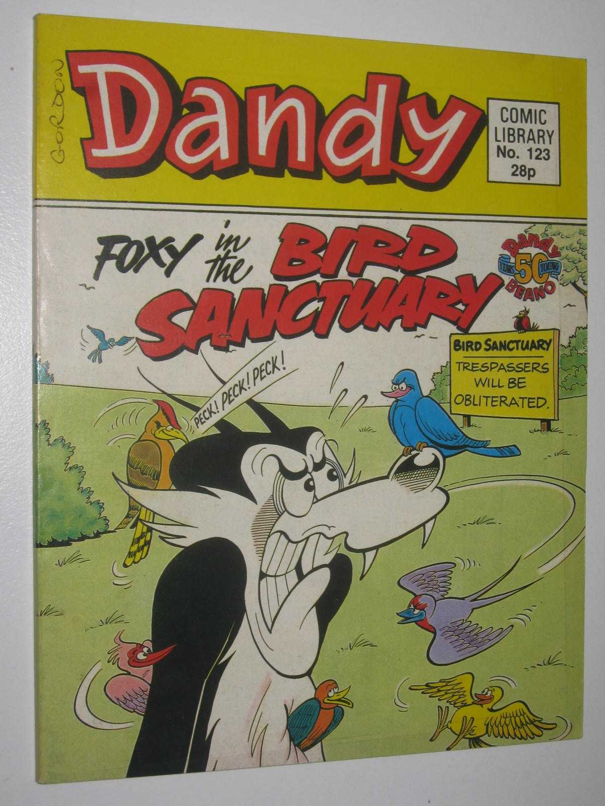 Foxy in the Bird Sanctuary [Dandy Comic Library #123] Softcover D. C ...